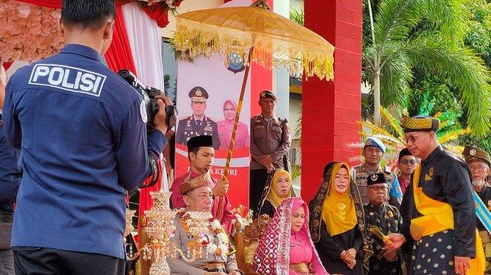 LAM Batam Sambut Putra Tanjungpinang Jadi Kapolda Kepri Pakai Adat Melayu - Tribunbatam.id