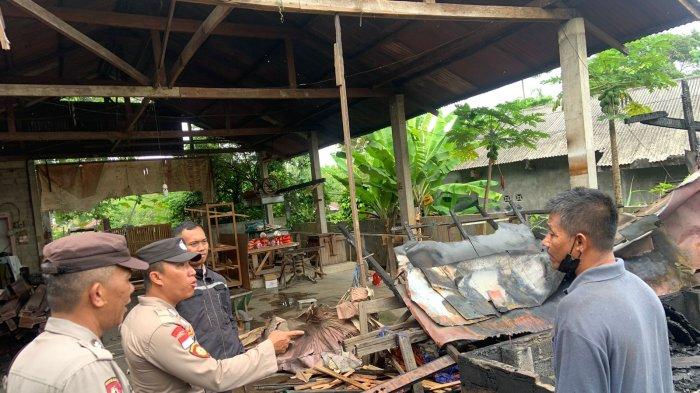 Penyebab Kebakaran di Karimun Hanguskan Pabrik Mebel di Harjosari - Tribunbatam.id