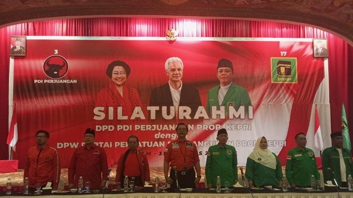 PDIP dan PPP Kepri Duduk Bareng Menangkan Ganjar Pranowo di Pilpres 2024 - Tribunbatam.id