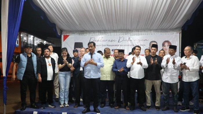 Pilkada Batam 2024, Dukungan Relawan HMR untuk Amsakar - Li Claudia Terus Mengalir - Tribunbatam.id