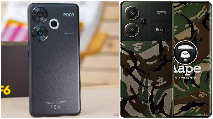 Perbandingan Harga HP Poco F6 Vs Redmi Note 13 Pro Plus Selisih Rp 300 Ribu, Intip Beda Speknya ...