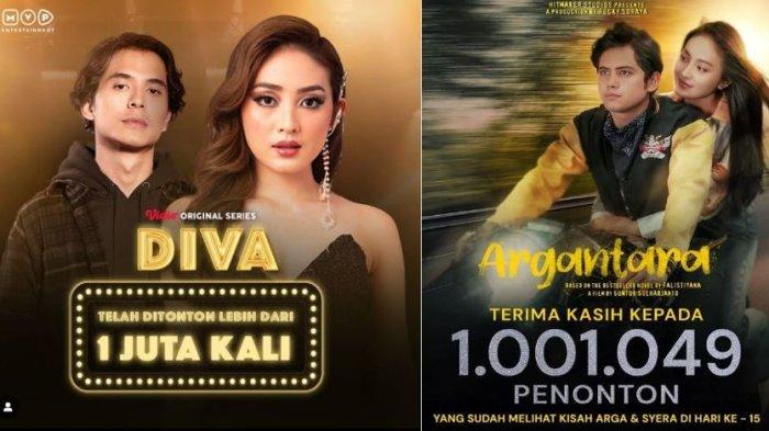 Series dan Film Natasha Wilona Tembus Jutaan Penonton Meski Belum Sebulan Tayang - Tribunbatam.id
