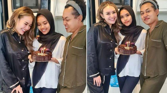 Perhatian Amanda Manopo ke Karyawan, Rayakan Ulang Tahun sambil Bawakan Kue - Tribunbatam.id