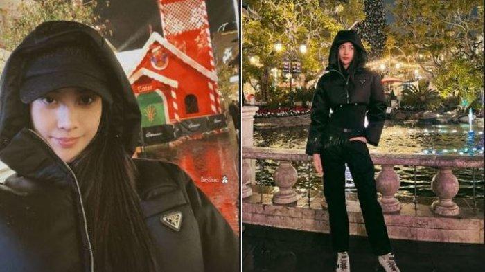 Potret Anya Geraldine Tampil Kece Dengan Outfit Hitam Saat Libur Akhir ...