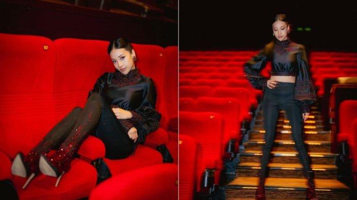 Anya Geraldine Elegan Pakai Outfit Serba Hitam di Gala Premiere Film ...