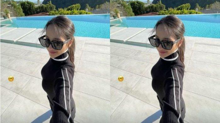 Anya Geraldine Jadi Cewek Mamba dengan Kacamata Hitam di Beverly Hills ...