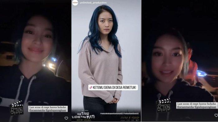 Natasha Wilona Syuting ke Tempat Gelap Gulita di Film Aku Tahu Kapan Kamu Mati 2 - Tribunbatam.id