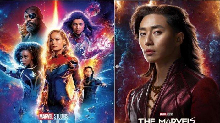 Sinopsis Film The Marvels, Park Seo Joon Raja Planet Aladna yang ...