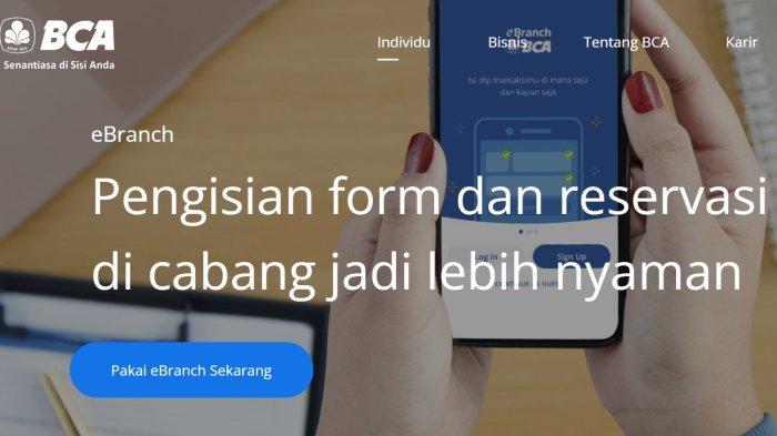 Cara dan Syarat Tukar Mata Uang Asing Via eBranch BCA, Pesan Valas Cuma lewat HP - Tribunbatam.id