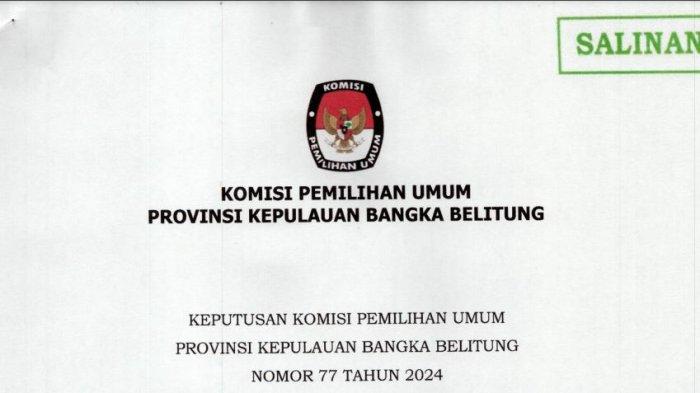 Daftar Lengkap Gubernur, Wali Kota, dan Bupati Terpilih di Bangka Belitung 2024 dari Hasil Pleno ...