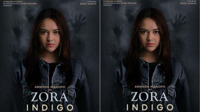Tatapan Tajam Amanda Manopo di Poster Terbaru Film Indigo - Tribunbatam.id