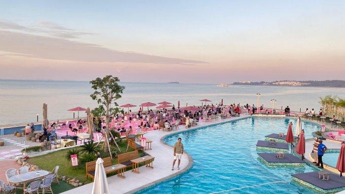 Blue Fire Beach Club Batam, Destinasi Wisata Hits di Kecamatan Bengkong ...