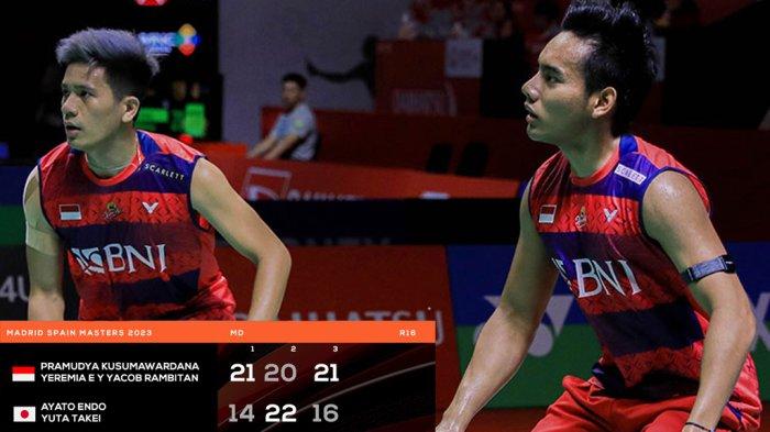 Hasil Madrid Spain Masters 2023, Fajar/Rian, Gregoria Menang, Fikri/Bagas, Putri KW Kalah ...