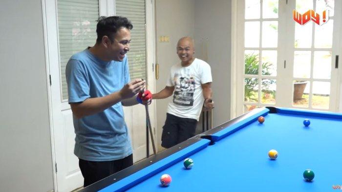 Raffi Ahmad Tersenyum Bayar Rp 30 Juta usai Kalah Biliar Lawan Wendy ...