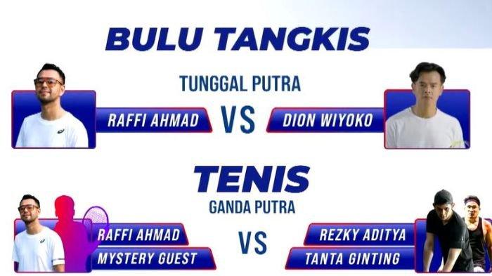 Raffi Ahmad Tanding Dua Cabang Olahraga di Olimpiade Selebriti Indonesia - Tribunbatam.id