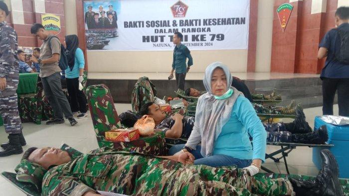 Rangkaian HUT TNI di Natuna 2024, Ada Baksos Hingga Bakti Kesehatan - Tribunbatam.id