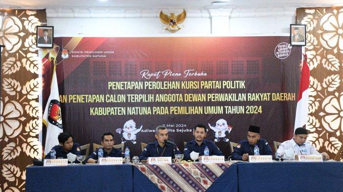 Daftar 20 Anggota DPRD Natuna Kepri Terpilih 2024 - 2029 Hasil Pleno KPU - Tribunbatam.id
