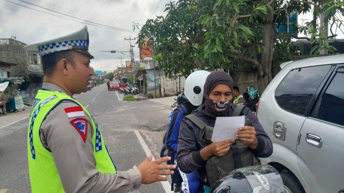 Razia di Bintan - Polisi Tilang 10 Kendaraan Sepekan Operasi Seligi 2024 - Tribunbatam.id