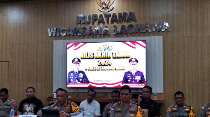 Polresta Tanjungpinang Rilis Kinerja 2024, Kecelakaan Meningkat, Tindak Pidana Menurun ...