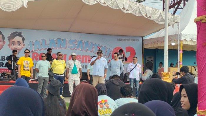 Rizki Faisal Hadir Meriahkan Jalan Santai Relawan Gemoy Di Dabo Singkep Lingga Tribunbatam Id