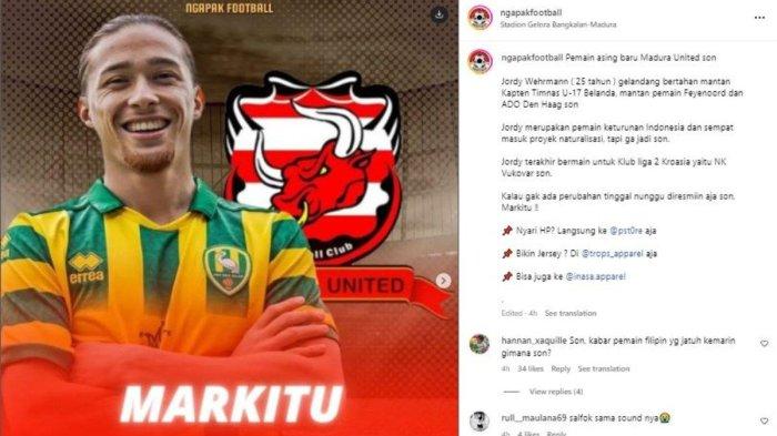 Persija Jakarta Ikutan Ditikung? Madura United dan Barito Putera Rebutan Gelandang asal Belanda ...