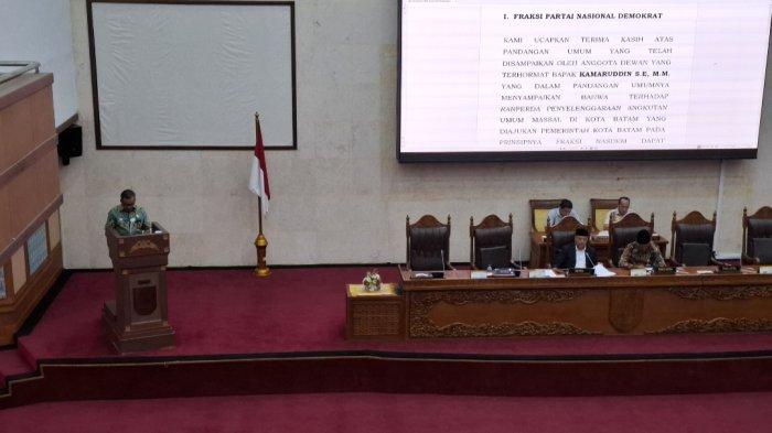 DPRD Batam Bentuk Pansus Ranperda Angkutan Umum Massal, Ini Harapannya - Tribunbatam.id