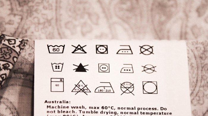KETAHUI Arti Simbol Mencuci di Label Baju Anda, Begini Cara Mudah ...