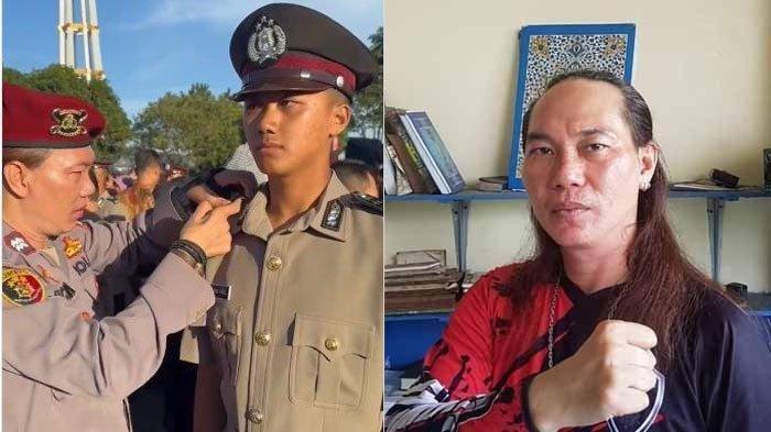 Pakai Baret Merah, Jacklyn Choppers Menangis Sematkan Pangkat ke Pundak ...