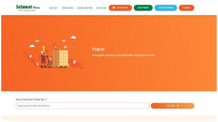 Cara Cek Resi Selamat Trans Secara Online, Lacak Paketmu Pakai Nomor ...