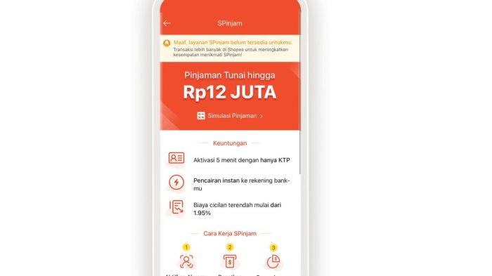 Cara dan Syarat Mengajukan Shopee Pinjam, Uang Langsung Ditransfer ke Rekeningmu - Tribunbatam.id