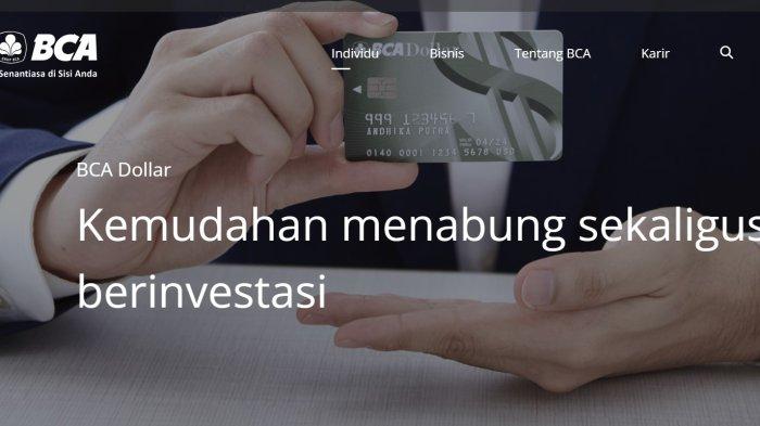 Cara Buka Tabungan BCA Dollar, Bisa Transaksi di Dalam maupun Luar Negeri - Tribunbatam.id
