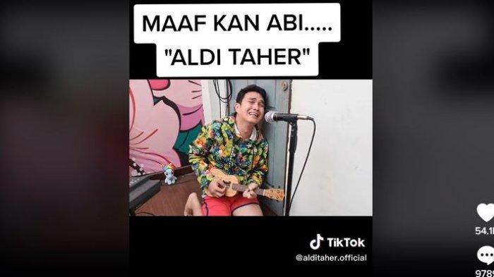 Aldi Taher Bikin Lagu Berjudul Maafkan Abi untuk Ferry Irawan dan Venna Melinda - Tribunbatam.id
