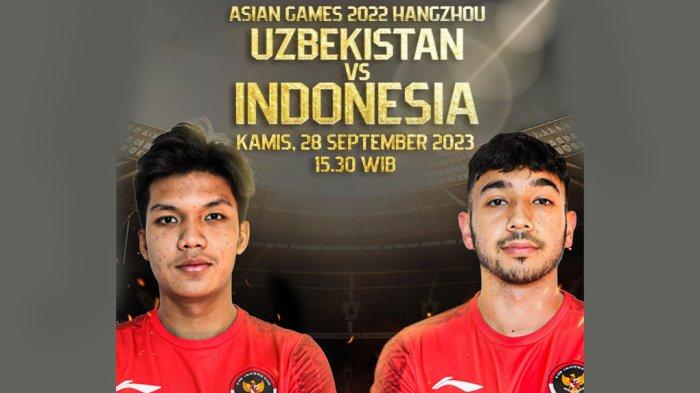 Live Streaming Uzbekistan vs Indonesia Kick Off 15.30 WIB, Inilah ...