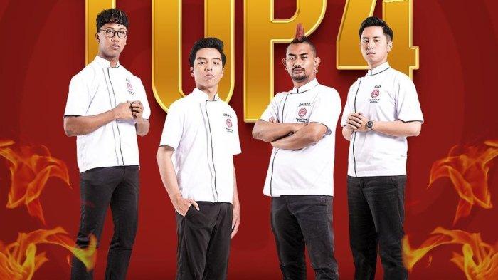 Biodata Top 4 MasterChef Indonesia 10, Mario jadi Peserta Termuda ...