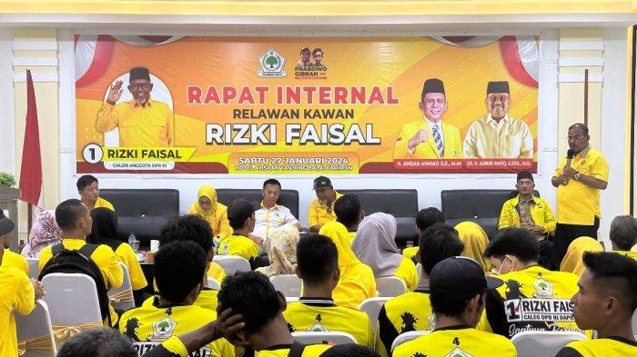 Rizki Faisal Berikan Pengarahan Pada 400 Relawan Saat Konsolidasi ...