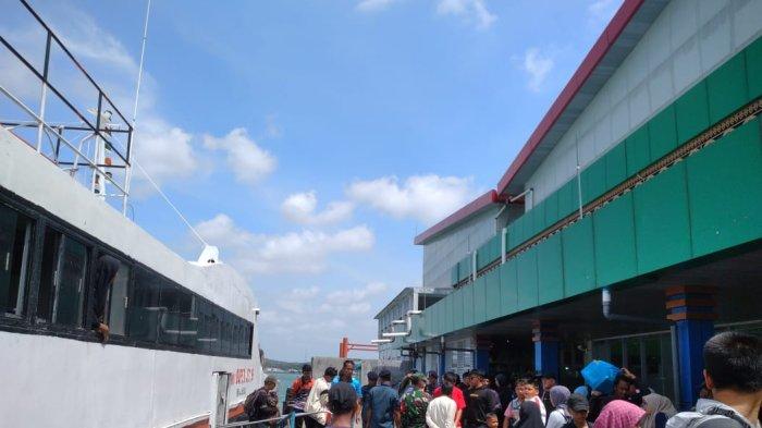 Puncak Arus Mudik Nataru di Pelabuhan SBP Tanjungpinang Diprediksi Terjadi Besok - Tribunbatam.id