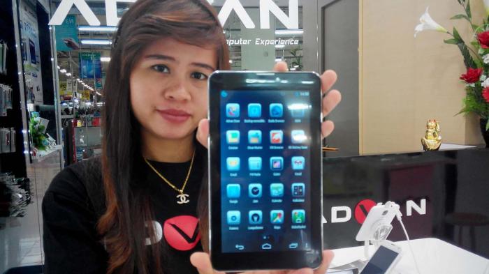 Tablet Advan Vandroid T1j
