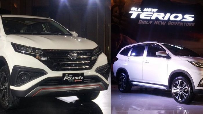 WOW. Baru Diluncurkan, Begini Tampilan All New Rush dan All New Terios ...