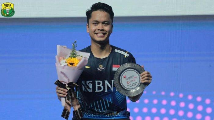 Hasil Lengkap Final Singapore Open 2023, Anthony Sinisuka Ginting Juara Tunggal Putra ...