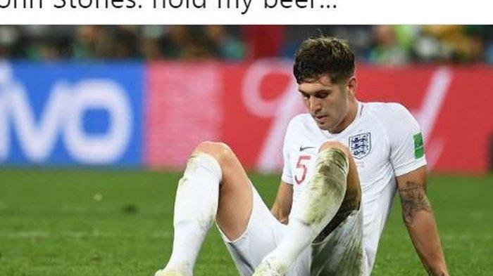 Blunder John Stones dan Kyle Walker Sebabkan Inggris Kalah, Makian dan ...