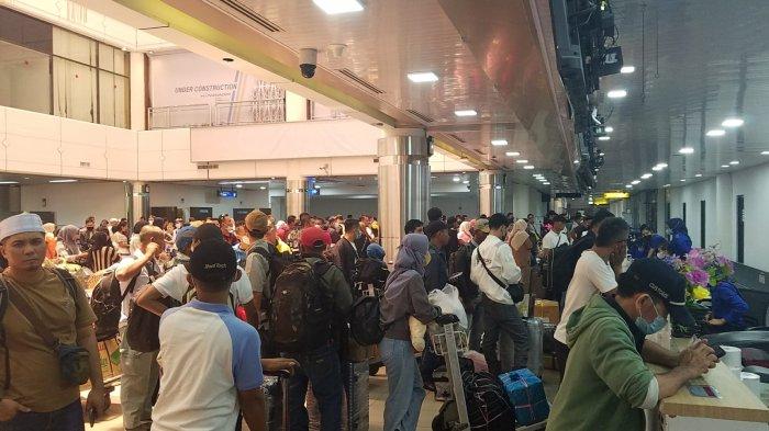 Arus Mudik Lebaran, Bandara Hang Nadim Batam Layani 82.120 Penumpang hingga H-3 - Tribunbatam.id