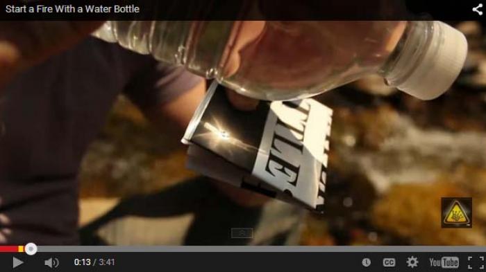Begini Cara Bikin Api dari Botol Kemasan - Tribunbatam.id