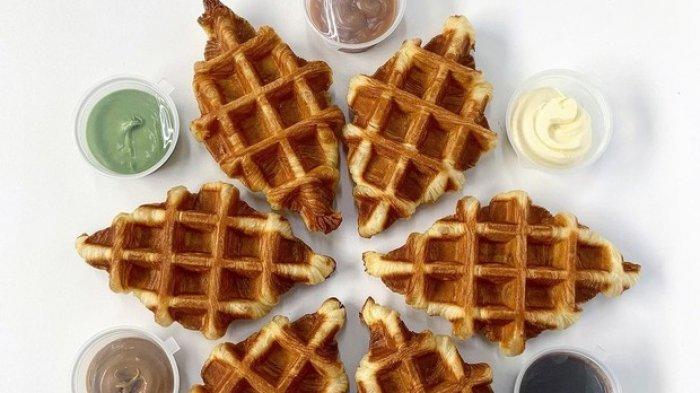 Pecinta Kuliner Batam Kini Bisa Cicipi Camilan Viral Croffle, Ada Cocolan Cokelatnya Lho ...