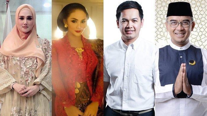 Jadi Anggota DPR RI, Ini Harta Kekayaan Krisdayanti, Mulan Jameela, Farhan dan Tommy Kurniawan ...