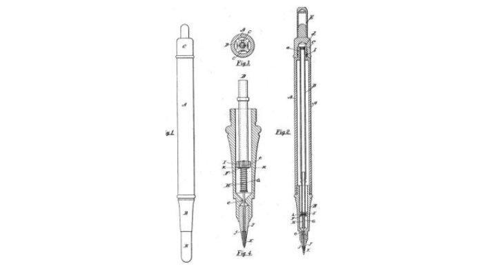 Mengenal Stylographic Pen, Pulpen Desain baru Pertama yang Dipatenkan ...