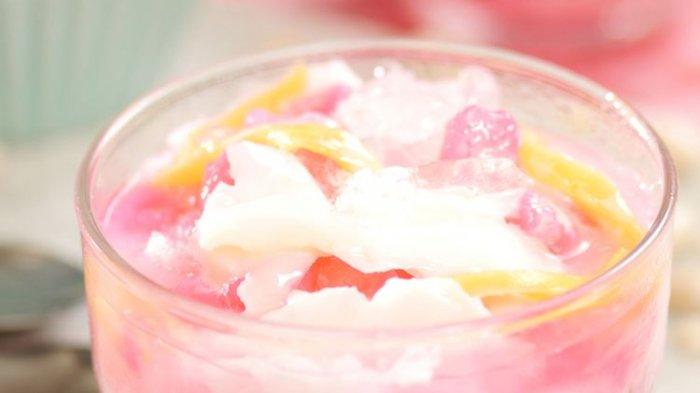 Resep Es Merah Delima dengan Nangka, Takjil Segar yang Bikinnya Cepat ...