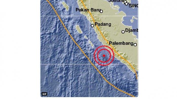 INFO GEMPA HARI INI - BMKG Rilis Gempa Magnitudo 5.0 Guncang Bengkulu, Sabtu (8/12) Jam 11 Siang ...