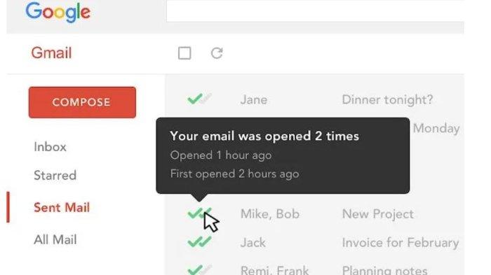 Cara Mengetahui Email Kamu Sudah Dibaca atau Belum oleh Penerima ...