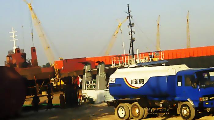 Ternyata Ada Gudang Solar di Perusahaan Galangan Kapal - Tribunbatam.id