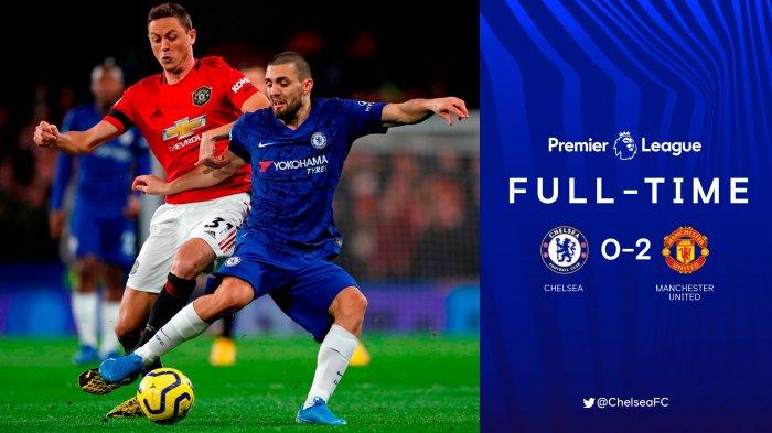 Hasil Liga Inggris Chelsea vs Man United, Anthony Martial & Harry ...